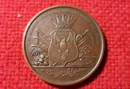 Медаль /Королевское Общество/Вермланд. Швеция