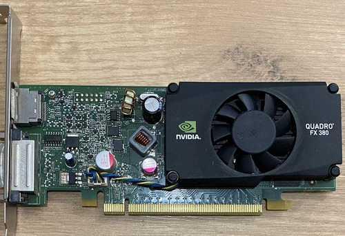 Видеокарта nvidia quadro FX 380