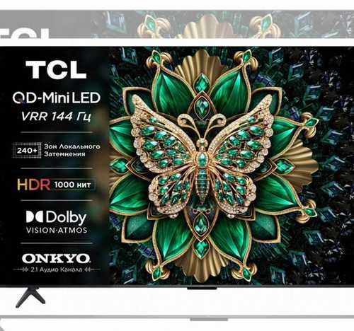 Телевизор TCL 65C6K UHD 4K SMART TV Google