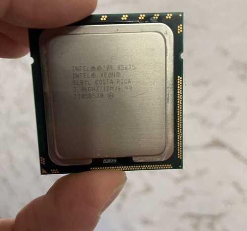 Процессор рабочий intel xeon x5675