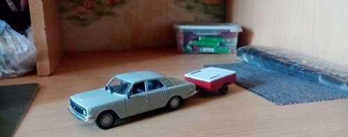 Модель с прицепом