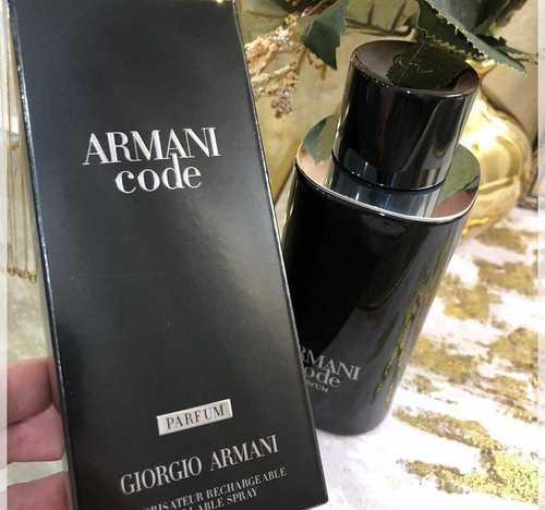 Духи giorgio armani code parfum новые мужские