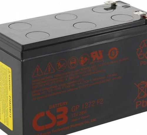 Аккумулятор для ибп (батарея для UPS) CSB GP 1272
