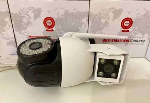 Wifi камера v380 pro с удвоенными объективами