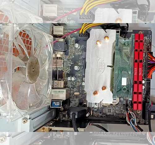 Сборка на ASRock h310cm-hdv