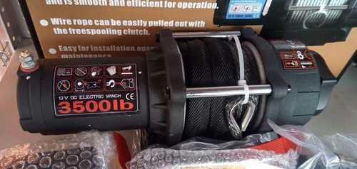 Лебедка электрическая 3500 LBS Puli синт. трос
