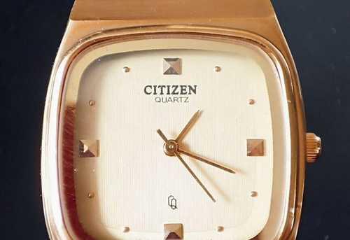 Мужские позолоченные часы Citizen