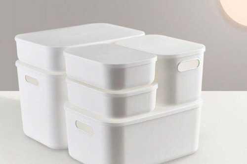 Набор контейнеров для хранения (по типу ikea)
