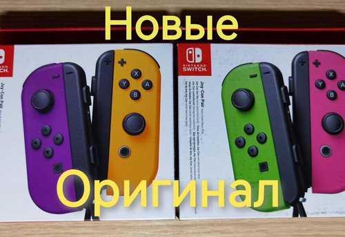 Nintendo Joy-Con Новые (Оригинал) с ремешками
