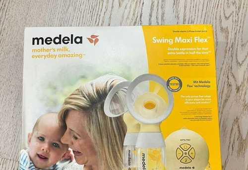 Молокоотсос medela swing maxi flex электрический