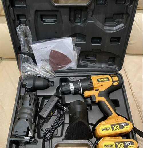 Аккумуляторный Мультитул Dewalt 4в1