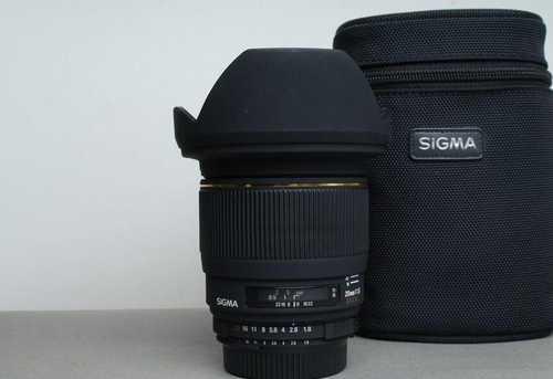Объектив Sigma Nikon 20mm f/1.8