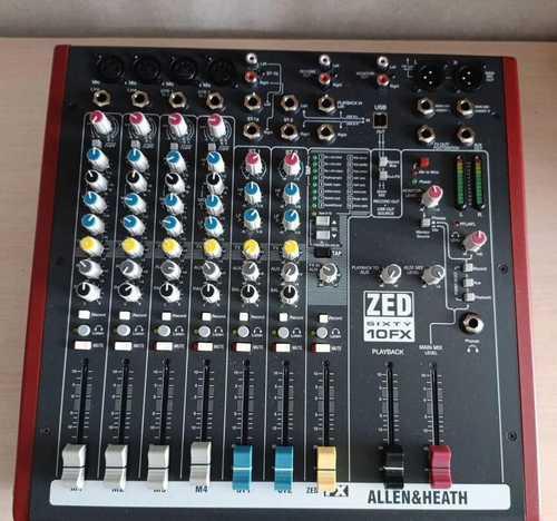 Микшерный пульт Allen & Heath ZED60- 10FX