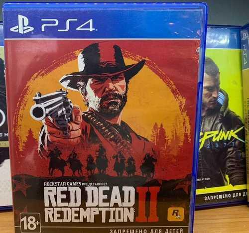 Игра Red Dead Redemption 2 PS4