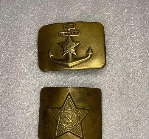 Бляхи пряжки СССР