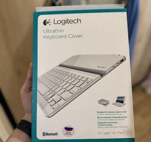 Клавиатура-чехол logitech для iPad