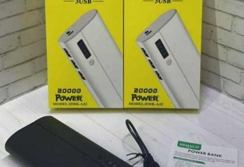 Power bank 20000 mAh 3 USB A42 (новый)