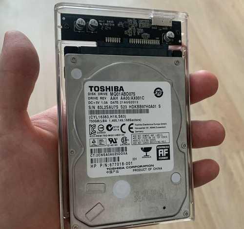 Жесткий диск 2,5 Toshiba 8тб