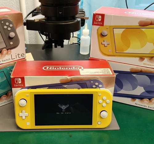 Новая Nintendo Switch Lite прошита