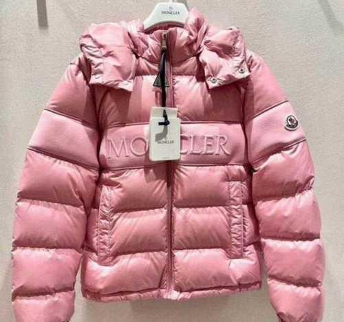 Пуховик Moncler женский с QR и NFC (Арт.59015)