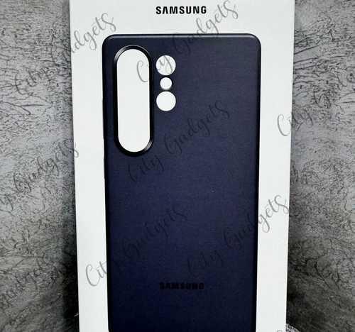 Чехол Samsung S25 Ultra Silicone Case-черный Black