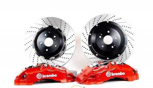 Тюнинг тормозов Toyota GT86 Brembo 18Z передних