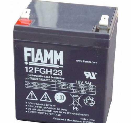 Аккумулятор fiamm 12FGH23 с повышенной энергоотдач