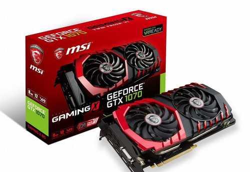 3 видеокарты MSI GTX 1070 GamingX 8Gb/Gigabyte1060