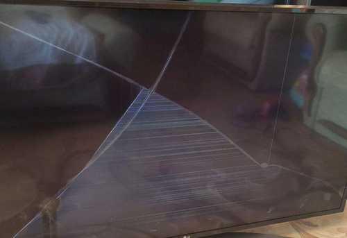 Телевизор lg 49u634v разбит экран
