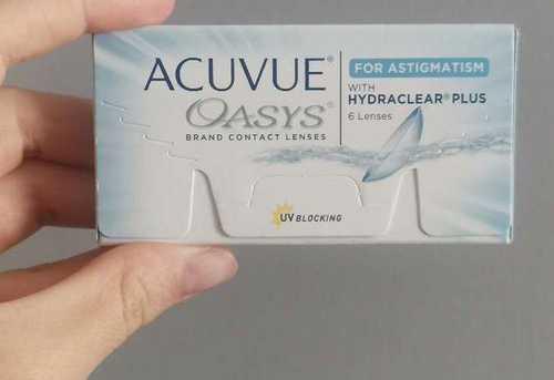 Линзы для астигматизма Acuvue Oasis