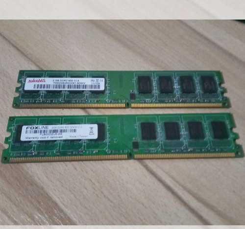 Оперативная память DDR2 2gb