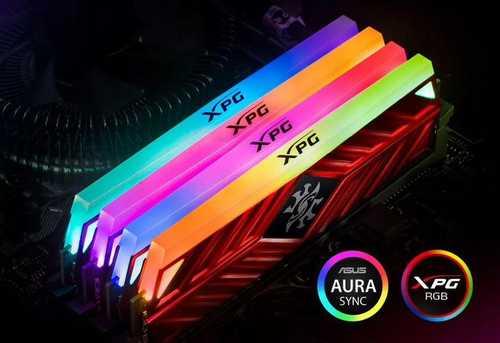 Оперативная память DDR4 16 GB RGB / 8 GB