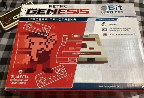 Приставка retro genesis wireless 8 бит 300 игр