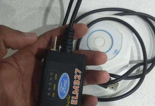 Адаптер OBD2 USB с CAN переключателем для Ford
