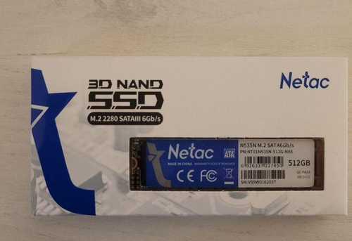 SSD Netac M2 SATA 256gb/512gb