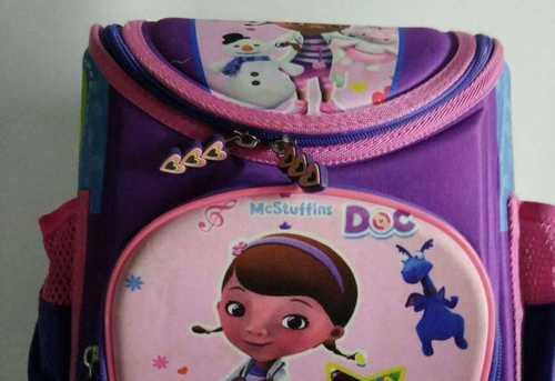 Мини рюкзак mcstuffins Doc, детский, ортопедическ