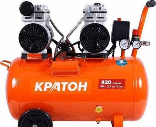 Компрессор поршневой безмасляный Кратон AC-420-50