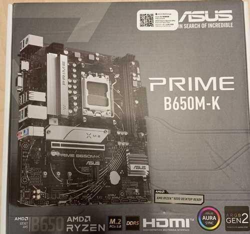 Материнская плата Asus prime B650M-K