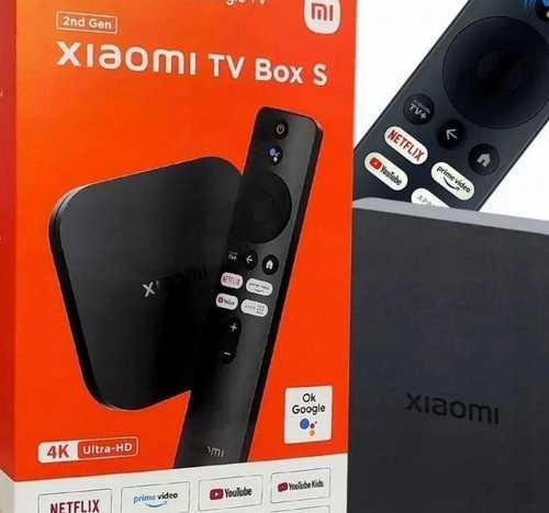 Тв приставка Xiaomi Mi Box S 2nd Gen MDZ-28-AA