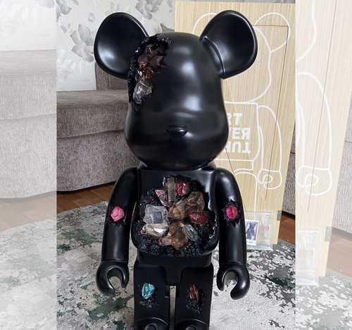 Bearbrick Black Crystal 1000% 70см