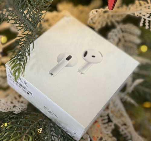 Apple airpods 4 anc с шумоподавлением