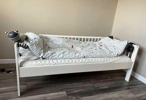Детская кроватка IKEA с матрасом