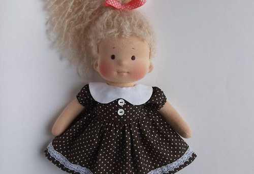 Текстильная вальдорфская кукла ручной работы