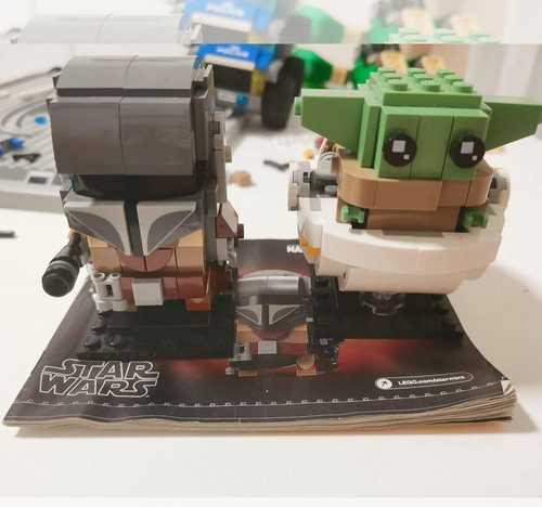 Конструктор lego Star Wars 75317 Мандалорец и малы