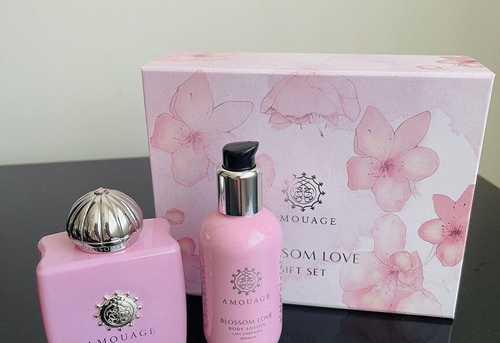 Amouage blossom love, подарочный набор, новый