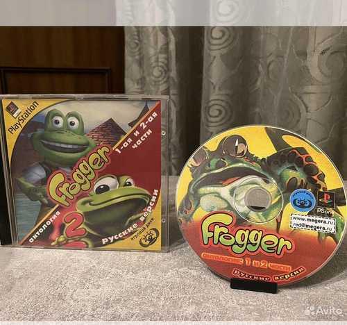 Frogger и Frogger 2 PS1 игра штамповка стародел