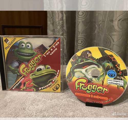 Frogger и Frogger 2 PS1 игра штамповка стародел