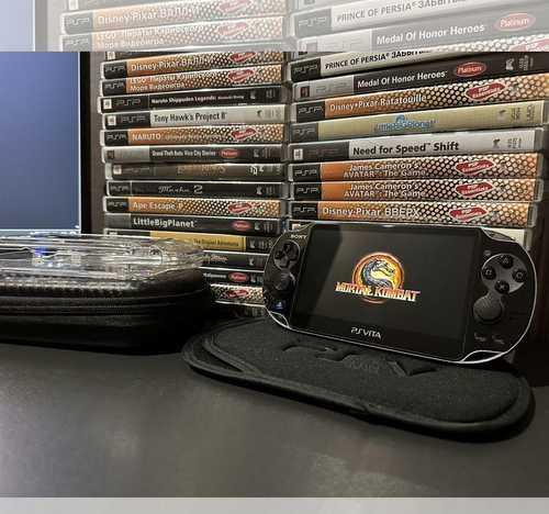 Sony PS vita прошитая (новая) 100игр