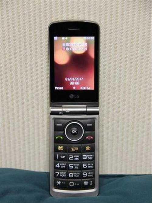 Телефон LG G360 титан