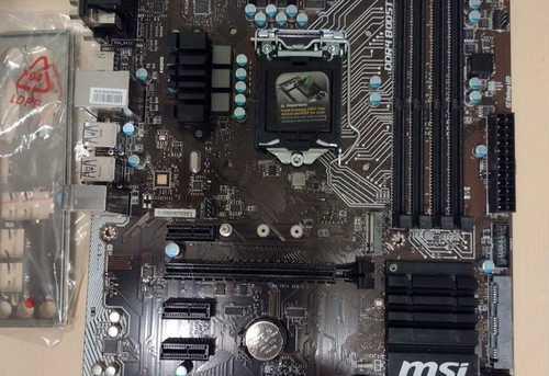 Материнская плата MSI B150 PC Mate LGA 1151